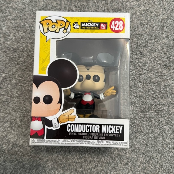 Funko | Other | Funko Pop Vinyl 9 Years Of Mickey Conductor Mickey 428 ...